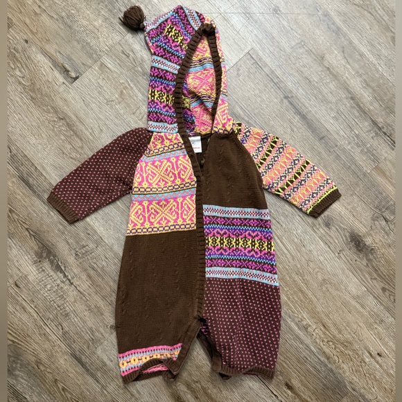 Hanna Andersson | One Pieces | Hanna Andersson Fair Isle Hooded Knit ...